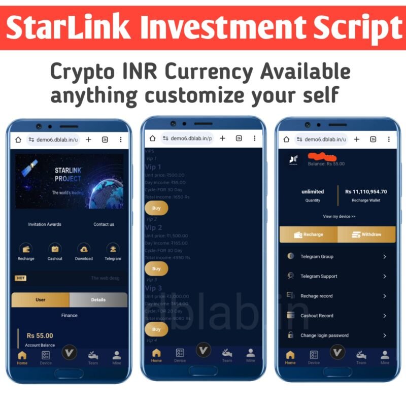 Investment Script – Sterlink – CodeKina